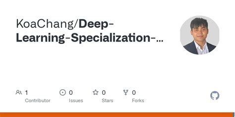 Github Koachang Deep Learning Specialization Andrew Ng