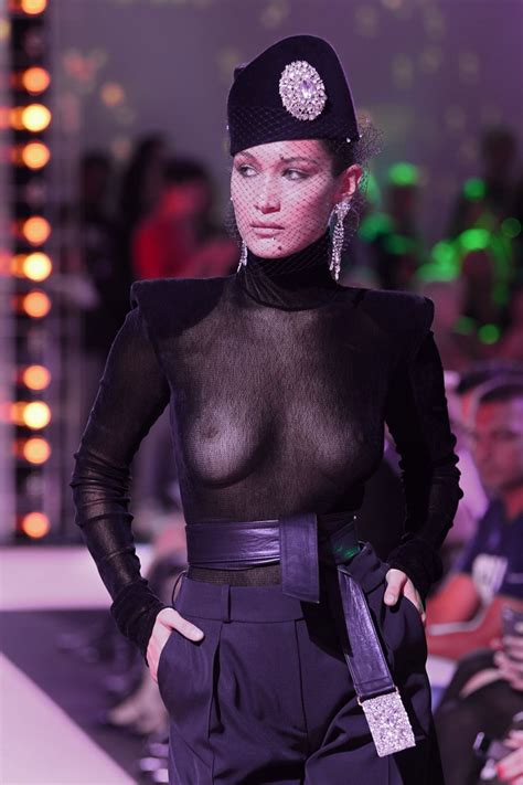 Bella Hadid Braless 117 Photos Thefappening