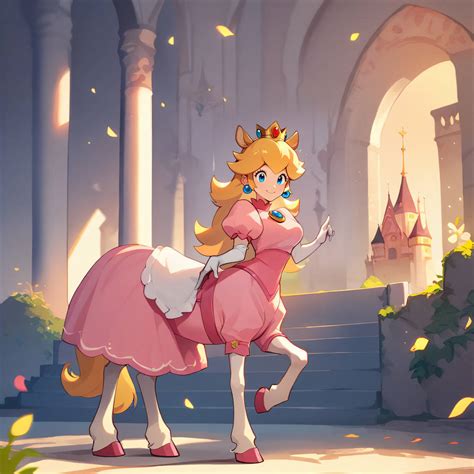 Princess Peach As Centaur By Goodman3 On Deviantart