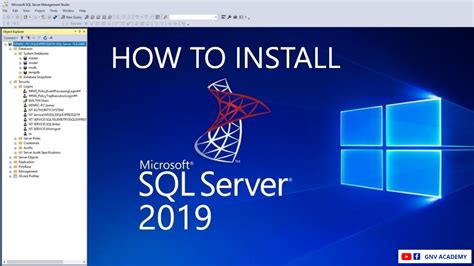 Hướng Dẫn Cài đặt Microsoft Sql Server 2019 Học Viện Gnv