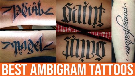 Tattoo Ambigram Generator
