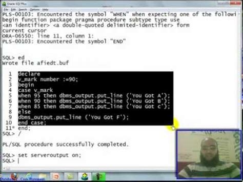 Oracle Pl Sql Case Statement Youtube