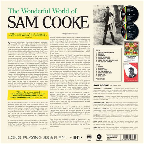 The Wonderful World Of Sam Cooke Jazz Messengers