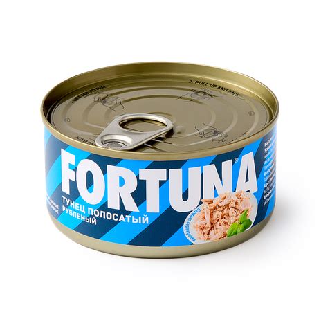 Тунец рубленый Fortuna в собственном соку, 185 г — купить с доставкой ...