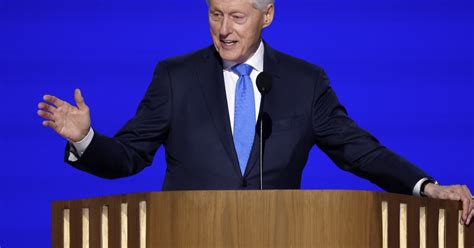 Watch Former President Bill Clinton Rallies The Crowd Around Clear