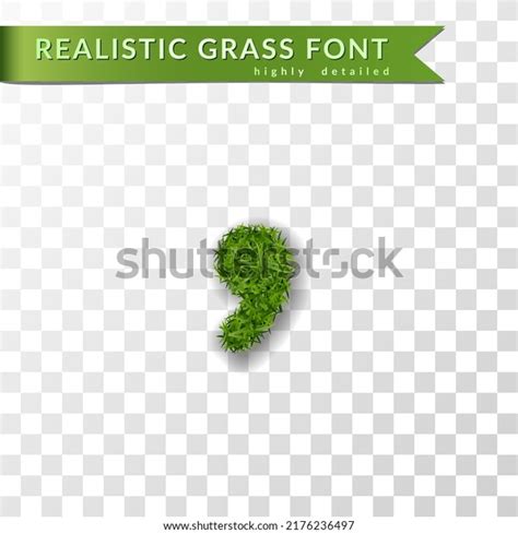 Stock Vektor „grass Symbol Coma Apostrophe Text Alphabet Bez Autorských Poplatků 2176236497