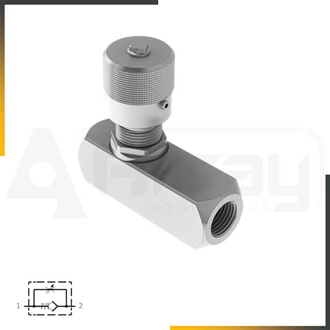 Flow Control Valve Unidirectional Array Hydraulics Flow Control Valve Unidirectional Array Hydraulics