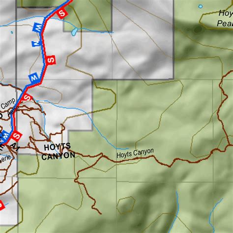 Kamas Utah Mule Deer Hunting Unit Map With Land Ownership And