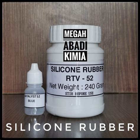 Jual Silicone Rubber Rtv 52 240 Gram Shopee Indonesia