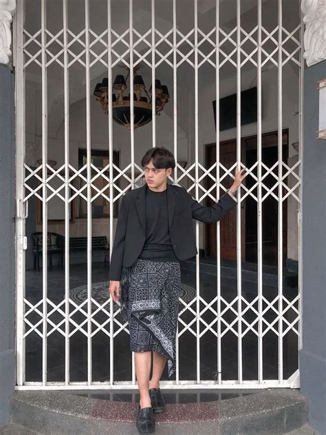Cowok Berkain Model Pakaian Pakaian Estetika Gaya Kasual Pria