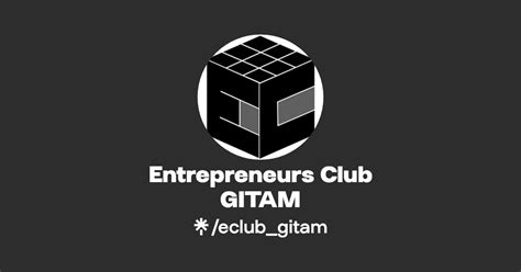 Entrepreneurs Club Gitam Twitter Instagram Facebook Linktree
