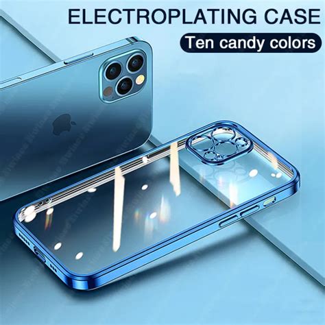 Niwinee Case Ponsel Lunak Tpu Transparan Casing Ponsel Bening Tepi