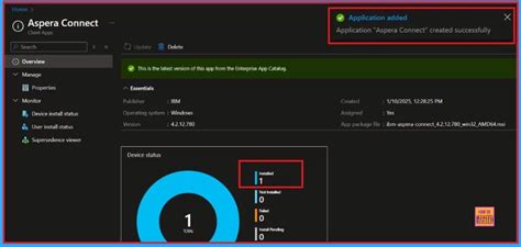 How To Install Ibm Aspera Connect Using Intune Enterprise App Catalog