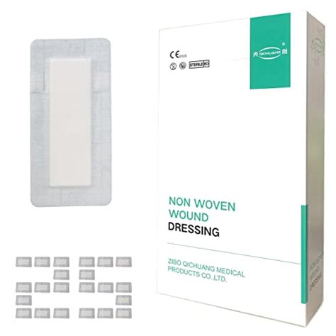 X Inches Sterile Adhesive Island Wound Dressing Extra Large Non Woven Cover Bordered Gauze