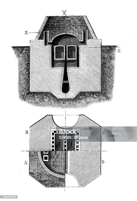 19세기 산업 기술 및 장인정신의 앤티크 일러스트 야금 탄수화물 용광로 19세기에 대한 스톡 벡터 아트 및 기타 이미지 19세기 19세기 스타일 강철 Istock