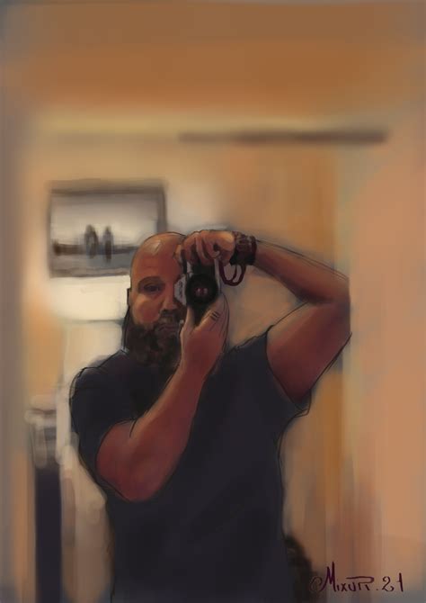 Tried A Different Technique Less Time Rendering Thoughts Photo Reference Used R Krita