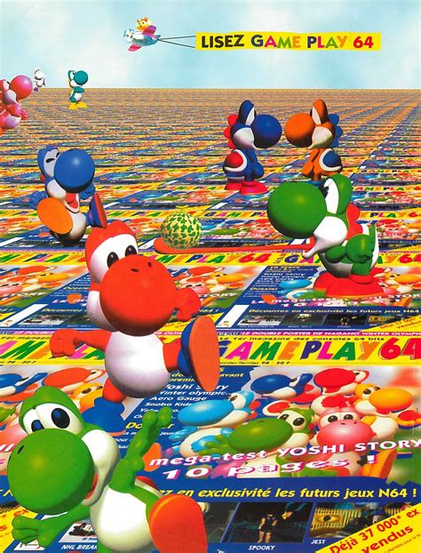 Small Mario Findings Yoshis Story Themed Splash Page From The French