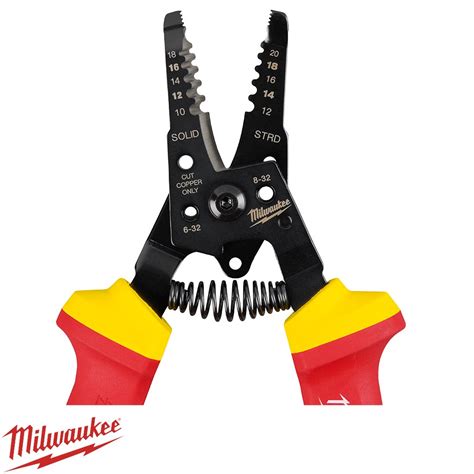 Milwaukee Wire Strippers 1000v Insulated Collier And Miller