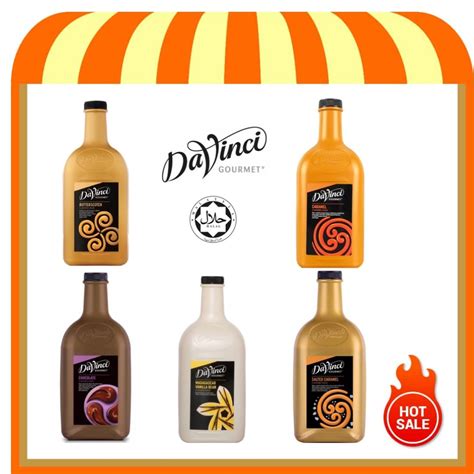 Davinci Gourmet Sauce Chocolate Salted Caramel Caramel 2l Ready