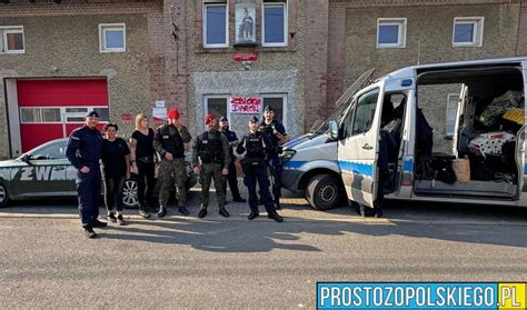 Policyjne Dary Serca Dla Powodzian