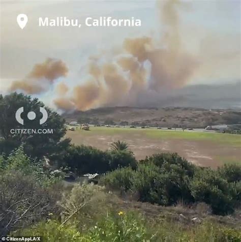 Mansions Burn Under Brutal Malibu Fire Raging Next To Pacific Coast