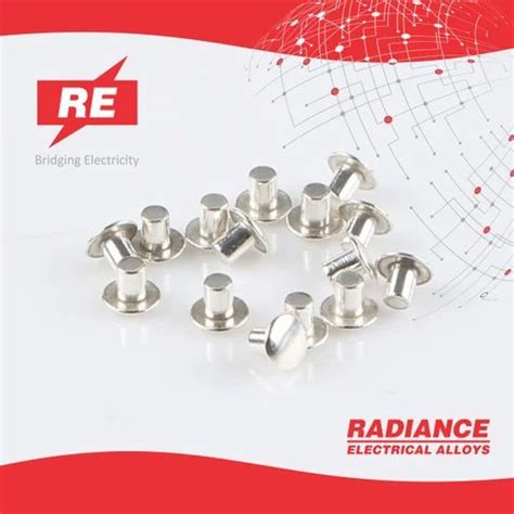 Solid Silver Contact Rivet At ₹ 5piece Mumbai Id 15430906912
