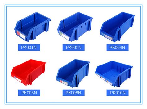 China Industrial Warehouse Wall Mounted Ans Stackable Plastic Storage