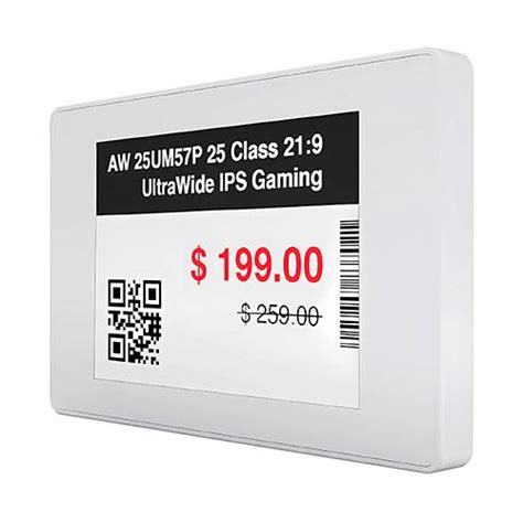 Electronic Shelf Tags Instant Price Updates Secure