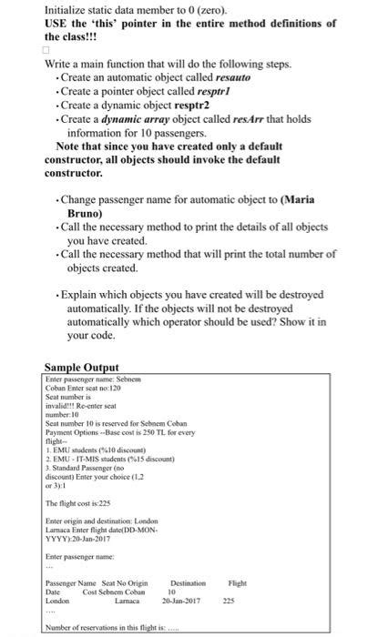 Solved Homework 5 Flightre Pname String Passenger Name Seat