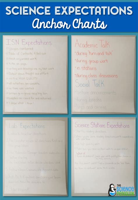 Science Class Expectations At Robert Mosher Blog