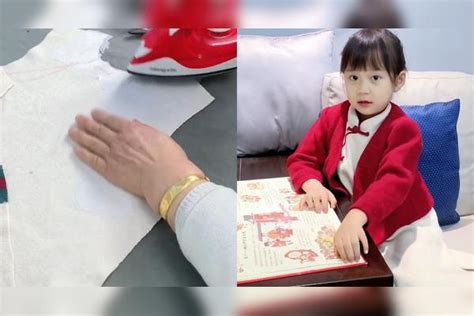 姥姥给外孙女改造衣服，陈年旧衣巧变高贵旗袍：设计和审美绝了天选打工人萌娃萌宠笑翻天