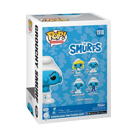 The Smurfs Classic Grouchy Smurf Funko Pop Vinyl Figure 1518