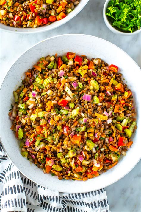 Best Lentil Salad Recipe The Girl On Bloor