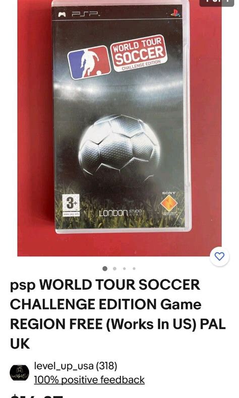 Affordable Psp World Tour Soccer Challenge Edition Game For Only 300