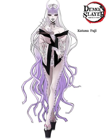 Slayer Anime Demon Slayer Female Character Design Character Art Oni Demon Female Demons