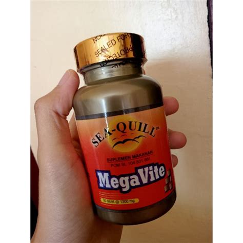 Jual Sea Quill Megavite 30 Tablet Multivitamin Lengkap Vitamin Untuk