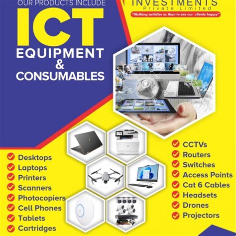 Ict Equipment And Consumables Nehon Investments Pvtltd