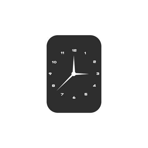 Realistic Circle Shaped Analog Clock 28200728 Vector Art At Vecteezy