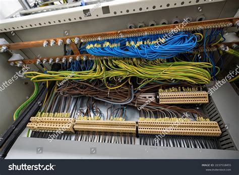 Zeroing Grounding Terminal Block Switchboard Stock Photo Shutterstock
