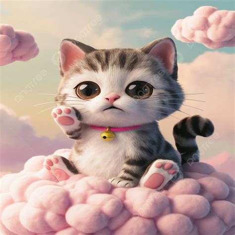 Cute Chibi Cat Wallpaper