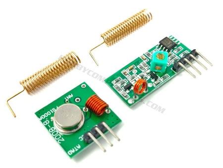 433MHz Transmitter Receiver Modules With Antenna