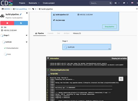 Build And Deploy A Standard Application Cds Continuous Delivery Service
