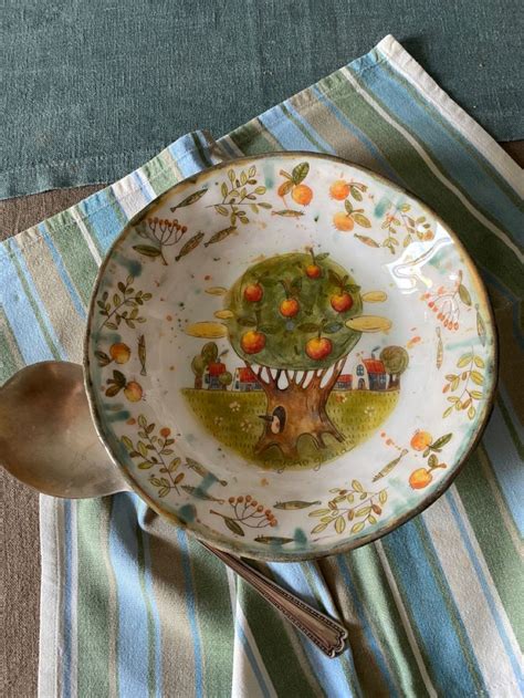 Посуда ручной работы в 2024 г Расписная керамика Керамическая посуда Посуда