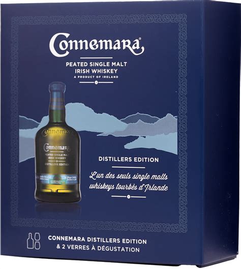 Connemara Distillers Edition + 2 poháre - Darčekové balenia | Svet nápojov