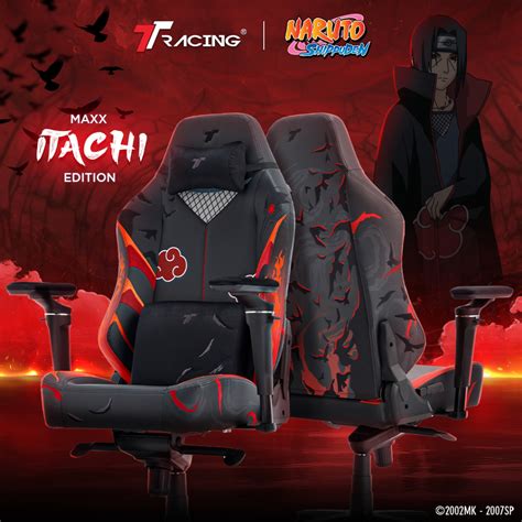 Ttracing Maxx Itachi Edition Gaming Chair Naruto Akatsuki Collection