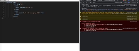 unexpected usage at editorsimpleworker loadforeignmodule console error