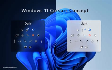 Windows 11 Cursors Concept Enable Windows Theme Customization