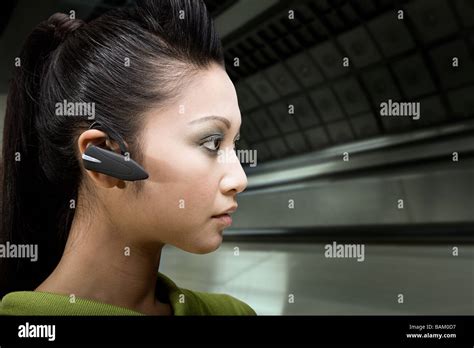 Bluetooth Headset Hi Res Stock Photography And Images Alamy
