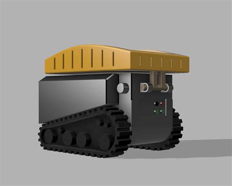 Stl File Agv Load Bot Small Cargo Vehicle・3d Printer Design To