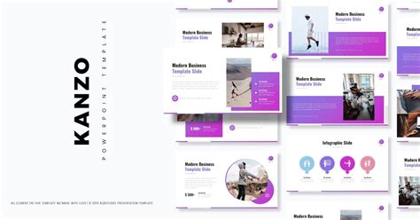 Kanzo Шаблон Powerpoint Шаблоны презентаций Включая яркий и чистый